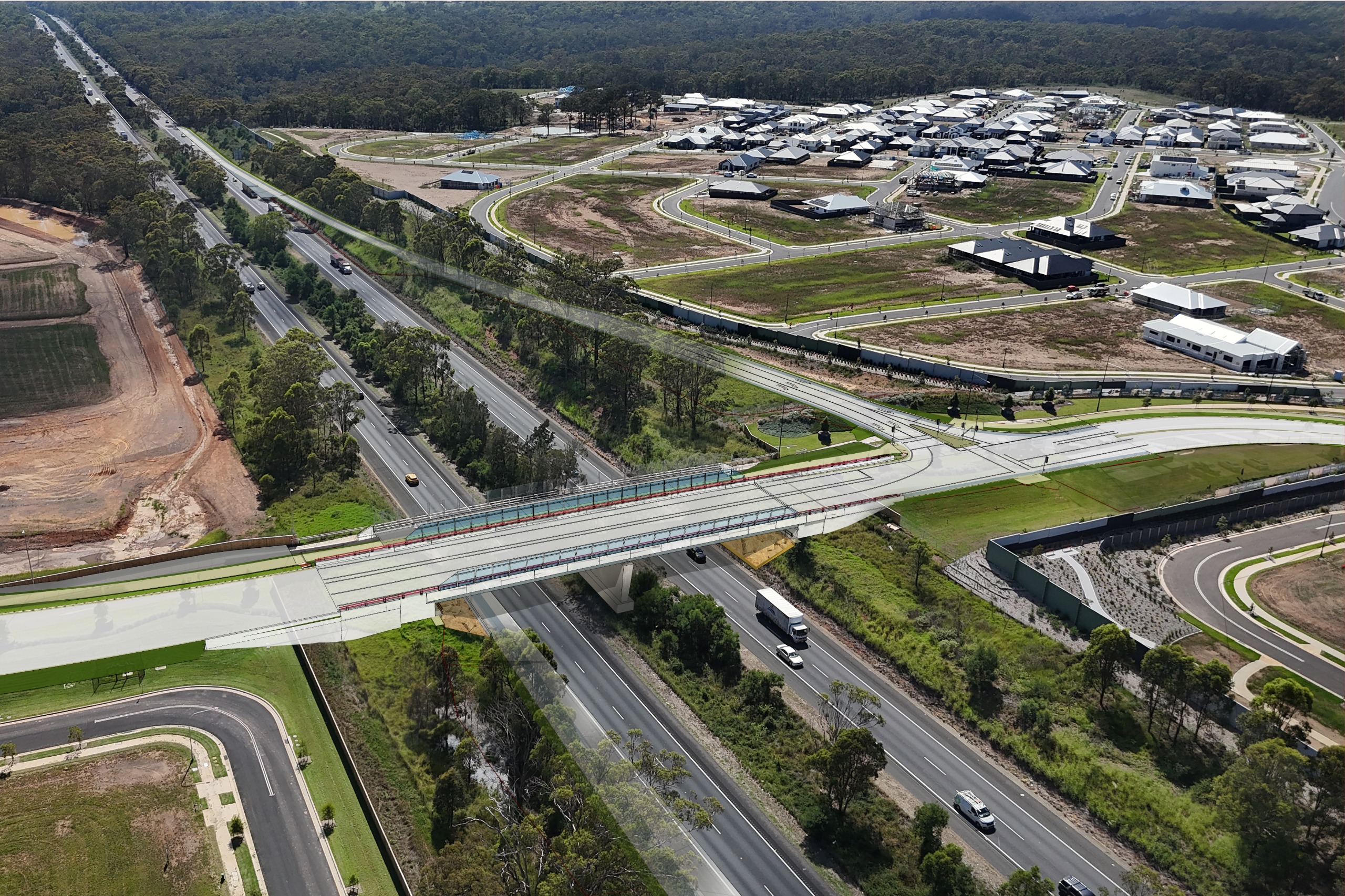 Key Features | North Wilton Hume Highway Ramps and Bridge | Join in Landcom